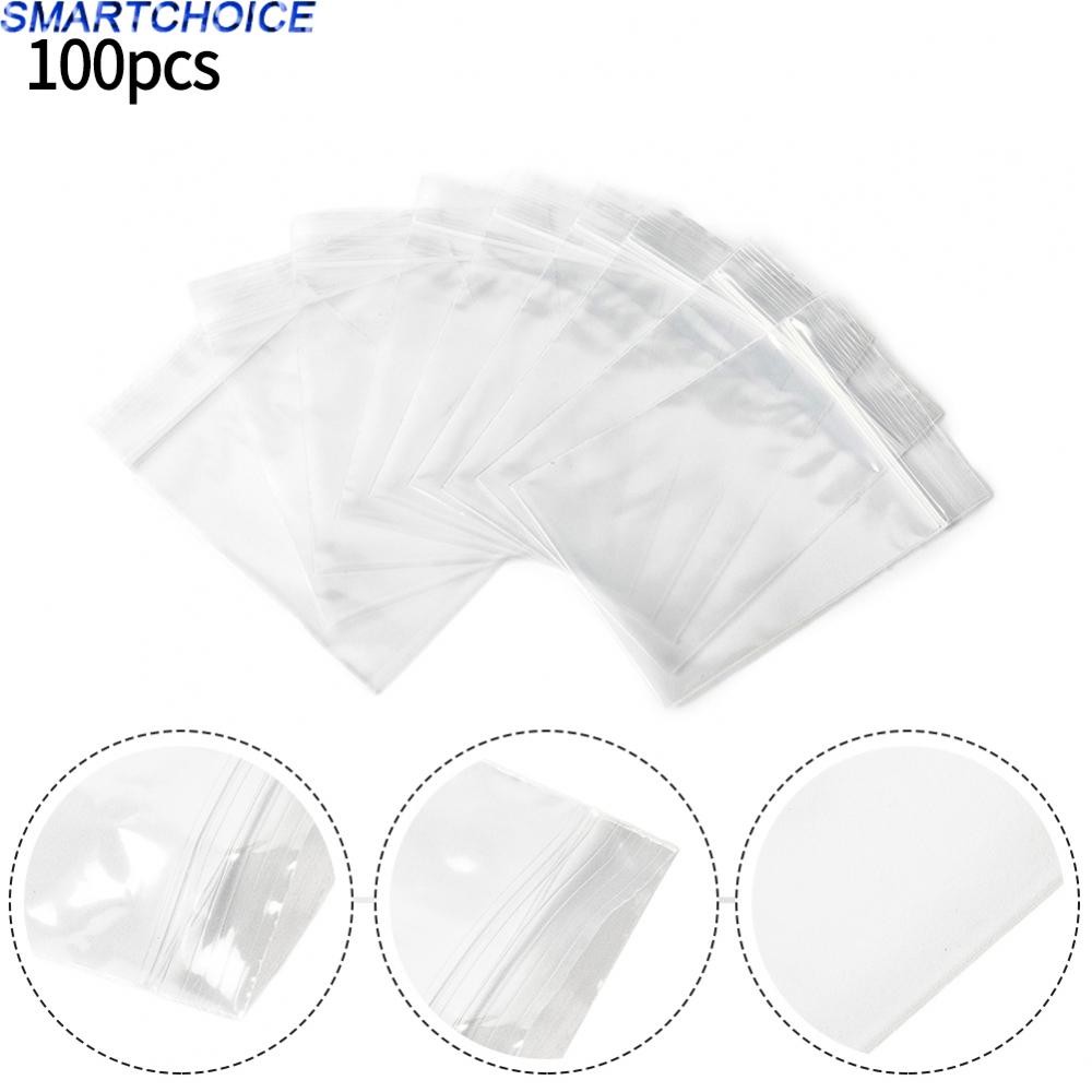 Plastic Bag Transparent Zipper Lock 100 Grip Mini Plastic Self Seal ...