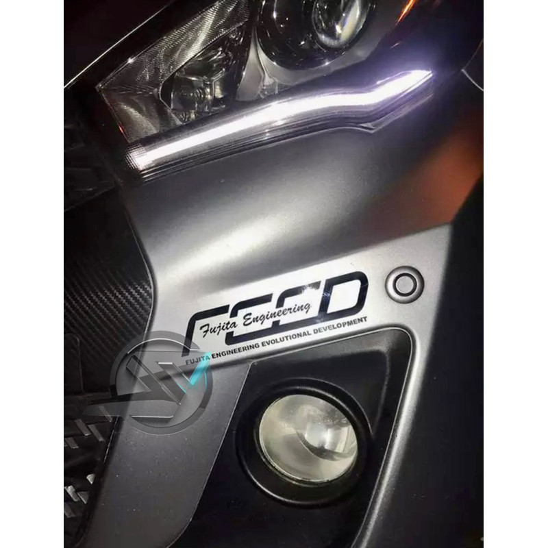 (Ready Stock) S1155# FEED Fujita Car Sticker ( Cutting Sticker ...