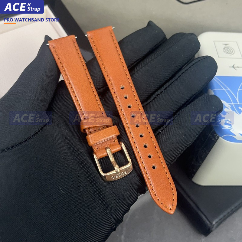 Tali Jam FOSSIL 16mm Watch Strap Leather Apply to ES4092 ES3913 ES4260 ...