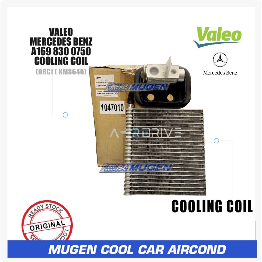 VALEO ORIGINAL MERCEDES BENZ A169 830 0750 COOLING COIL KM3645 | Shopee ...