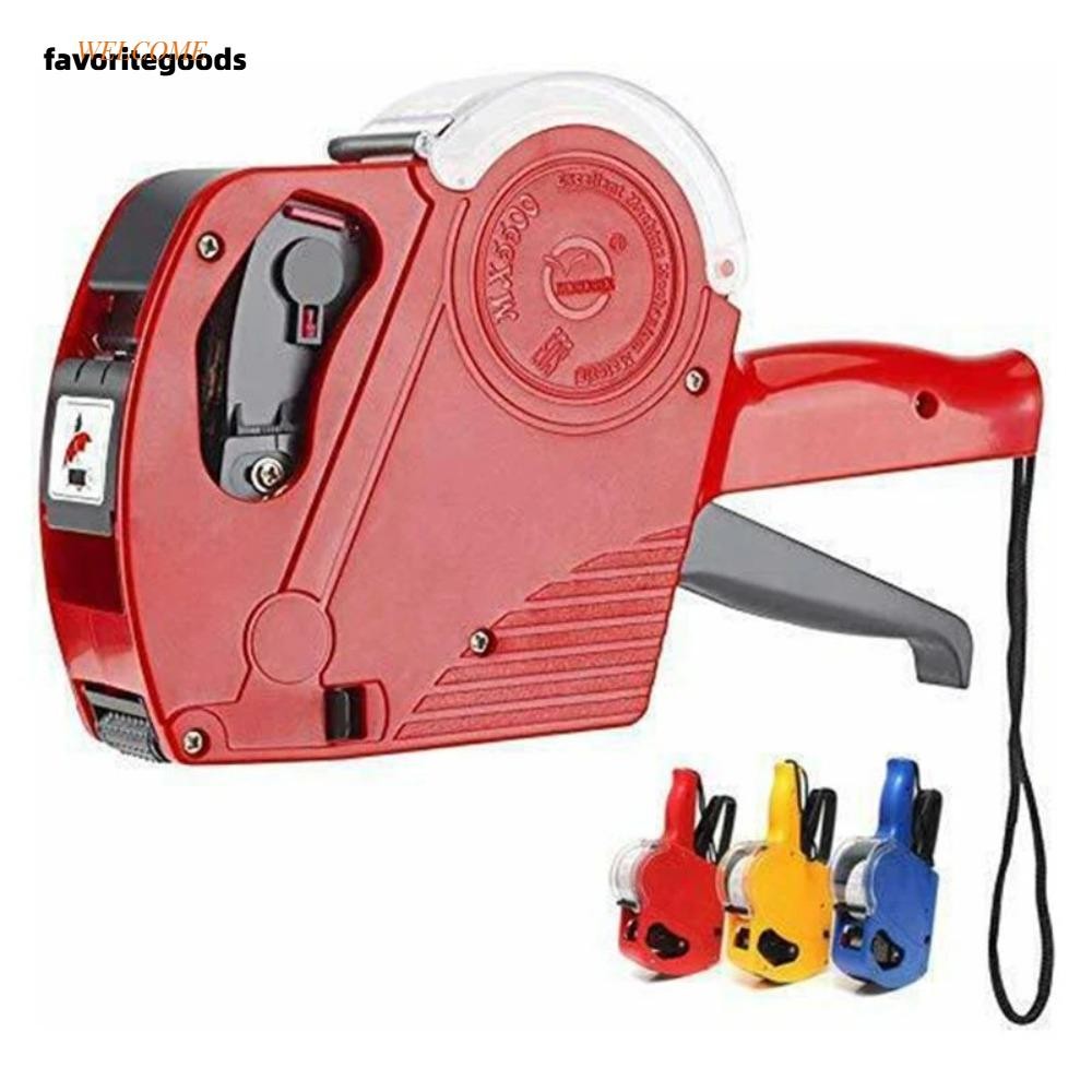 FAVORITEGOODS Price 8 Digits With Ink Labeller Kit MX-5500 Labeler ...