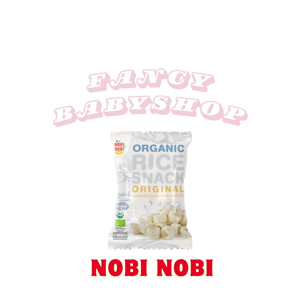 Nobi Nobi Organic Kids Coconut Rice Snack Ready To Eat Baby Snacks 18 ...
