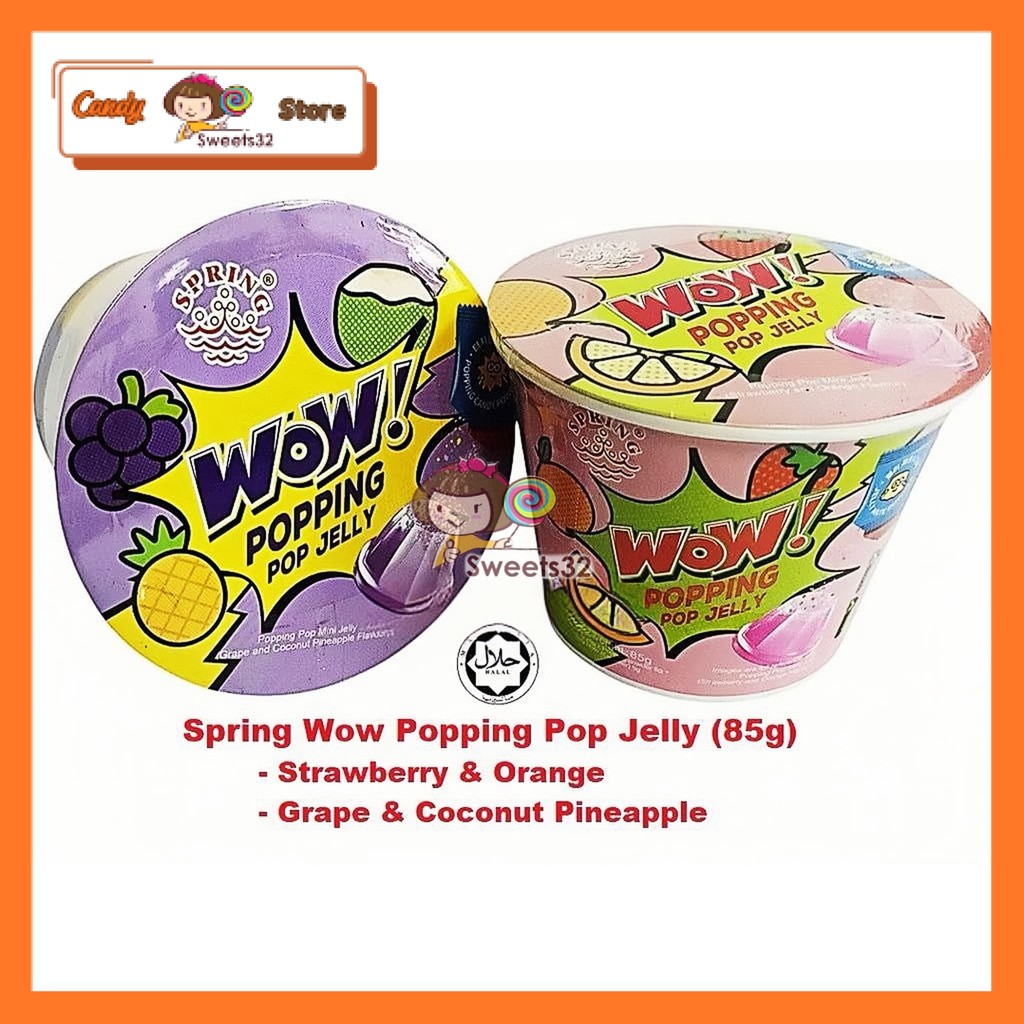【85g】Spring Wow Popping Pop Jelly | Shopee Malaysia