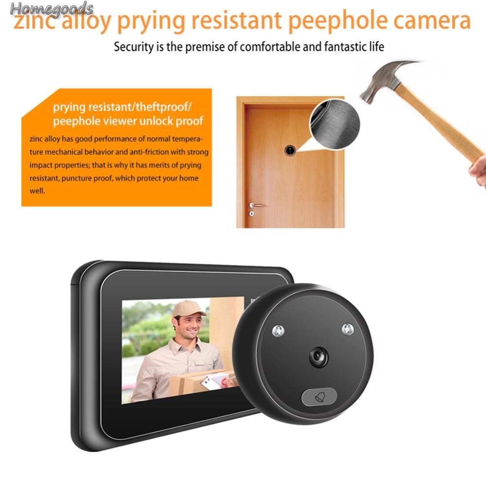 ` R11 Digital Peephole Viewer Doorbell 2.4 inch Screen Door Eye Camera ...