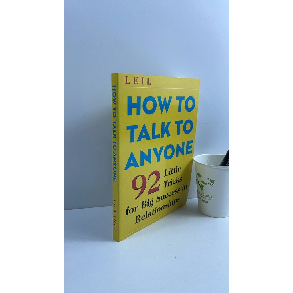 How to Talk to Anyone: 92 Little Tricks for Big Succes纸质书 | Shopee Malaysia