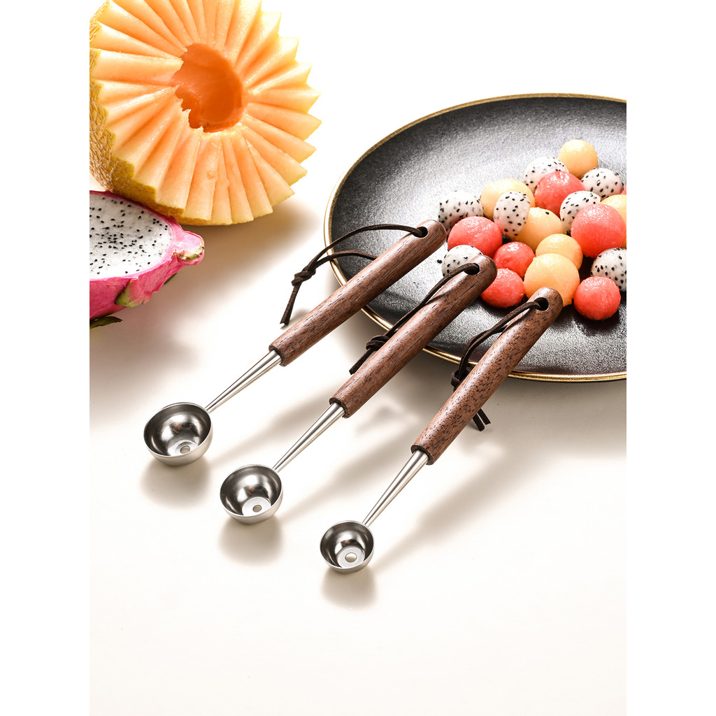 Ball Digger Stainless Steel Digging Ball Segmentation Cut Watermelon ...