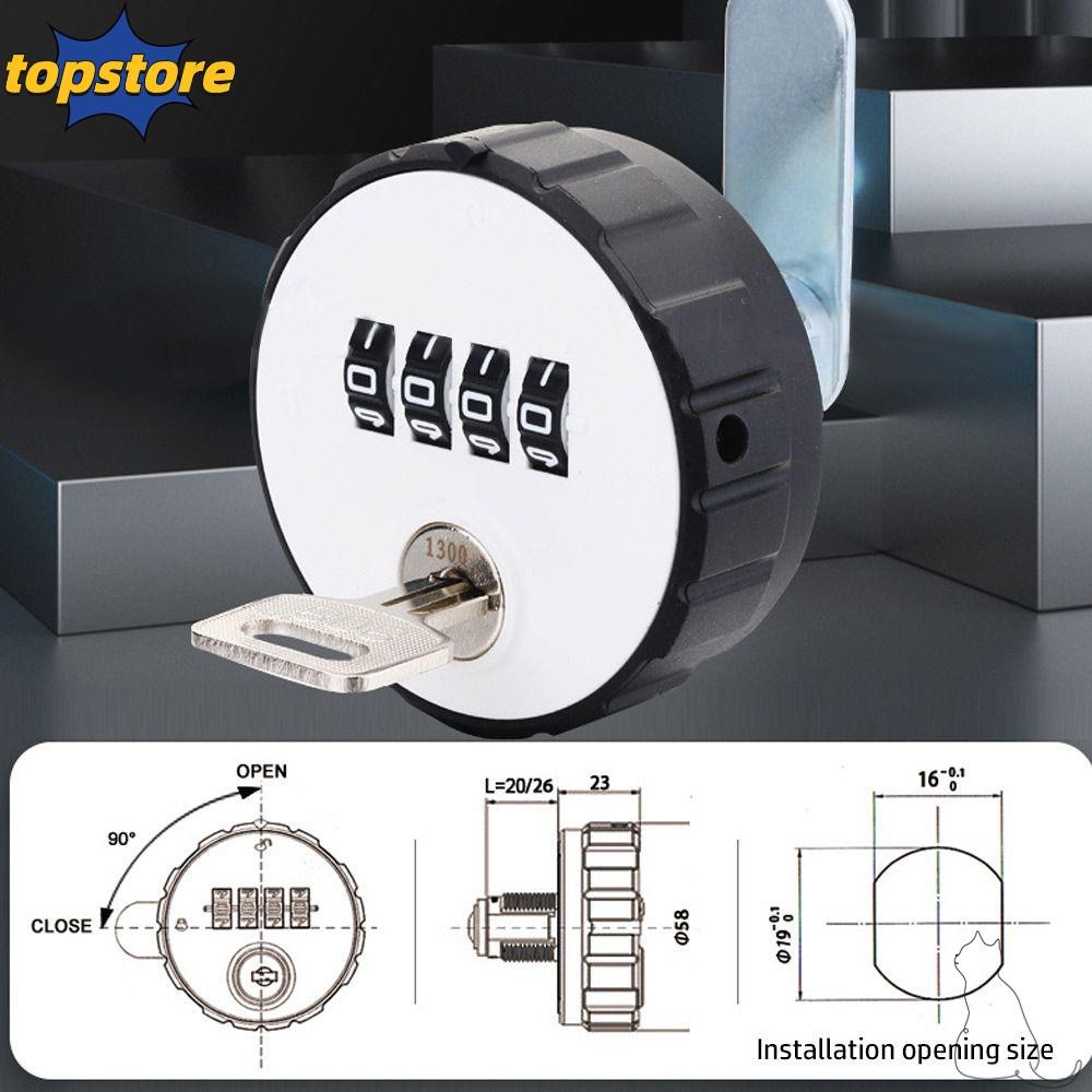 TOPSTORED Combination Cabinet Cam Lock Weatherproof Gym School ...