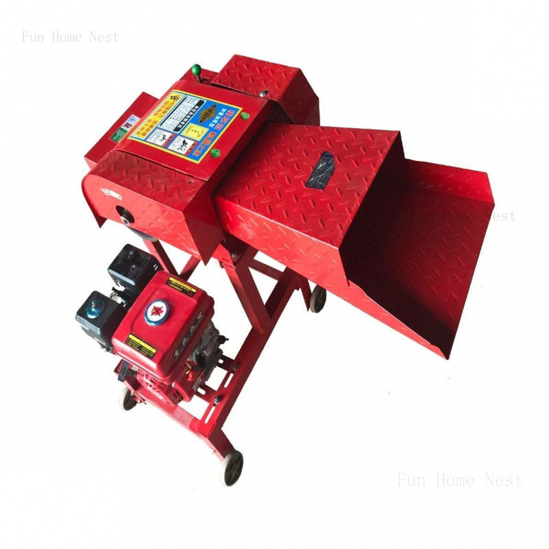 (Gasolin / Diesel ) Mesin Chopper Silaj Rumput Napier Grass Shredder ...