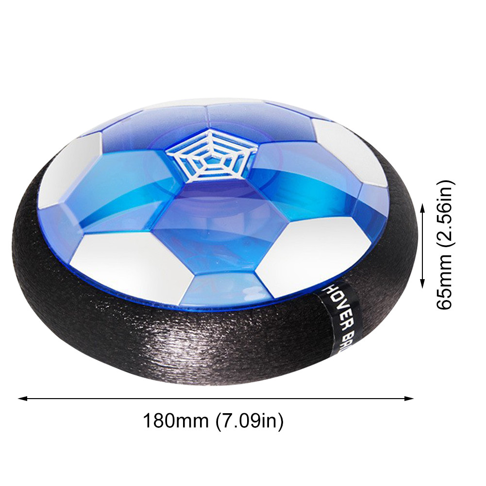Bv Air Power Hover Ball with LED Light and Foam Bumper Indoor Outdoor ...