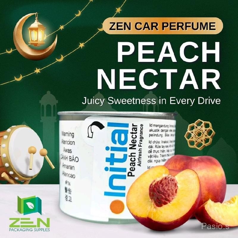 Initial Car and Home Perfume Peach Nectar ( Ade Cap ) | Shopee Malaysia