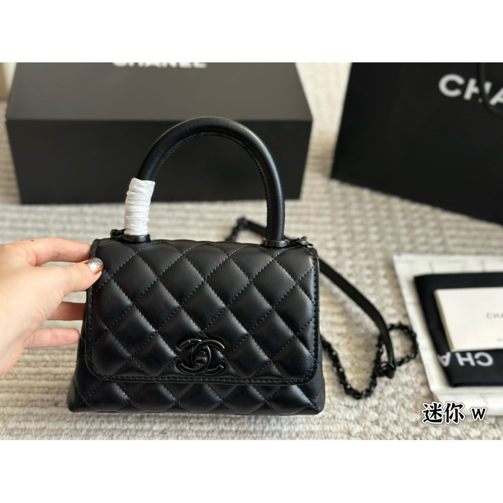 Classic Mini Coco Handle CF Chain Bag Women's Shoulder Bag 101380 ...