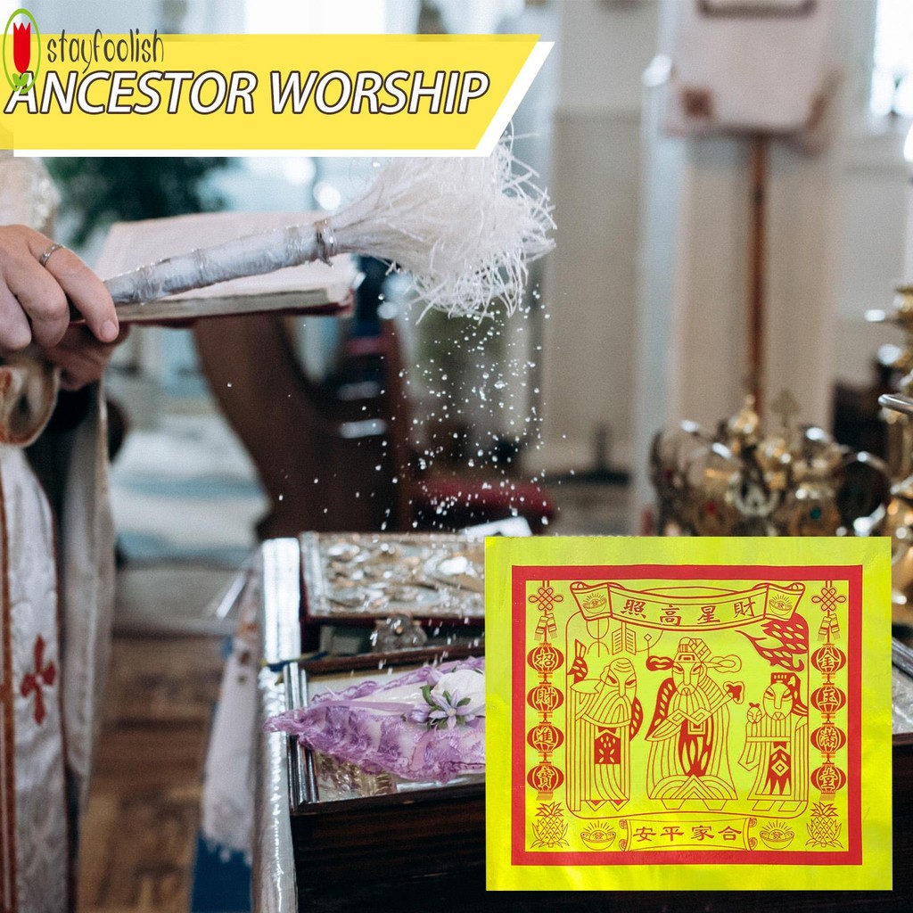 98PCS Paper Money Joss-Paper Gold Blessing Hell Bank Notes Ancestor ...