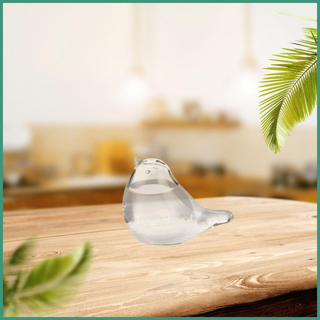 Weather Glass Storm Predictor Bird Shape Weather Predicting Storm Glass ...