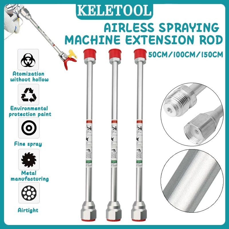Airless Sprayer 150cm Accessories Stainless Steel Extension Rod Spray ...