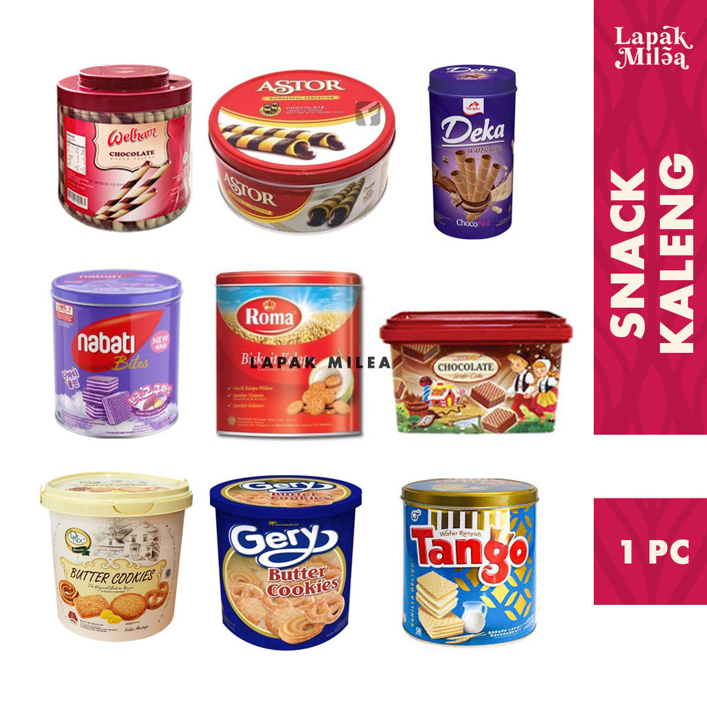 Canned Snacks - Astor | Gery | Biskitop | Deka | Khongguan | Nissin ...