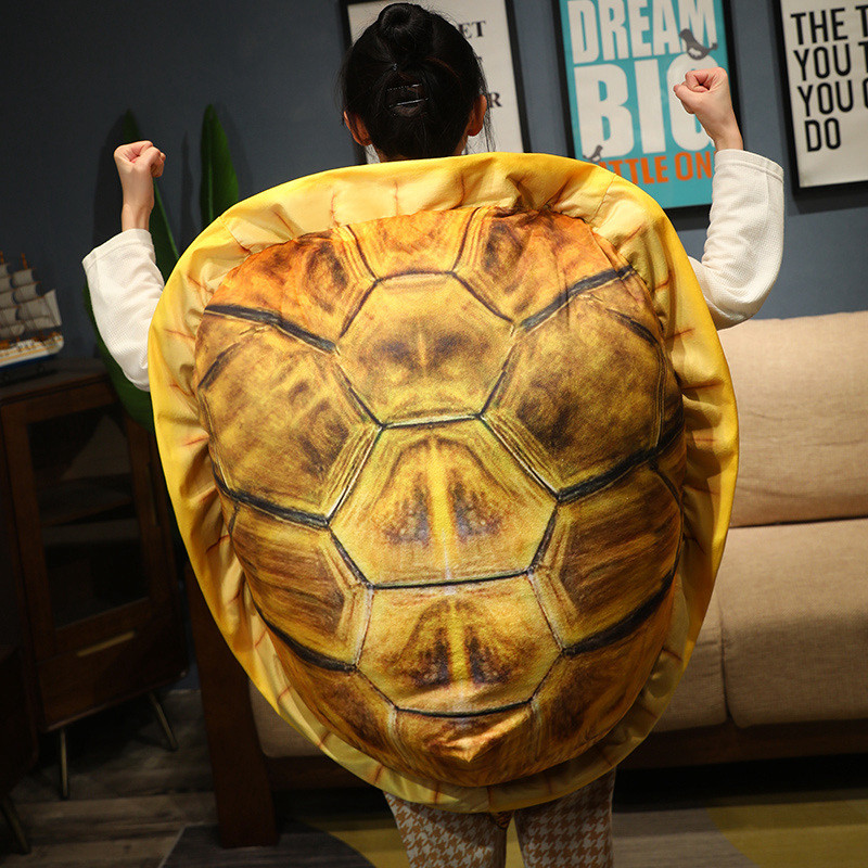 Large Wearable Turtle Shell Tortoise Plush Funny Toy Animal Doll Soft ...