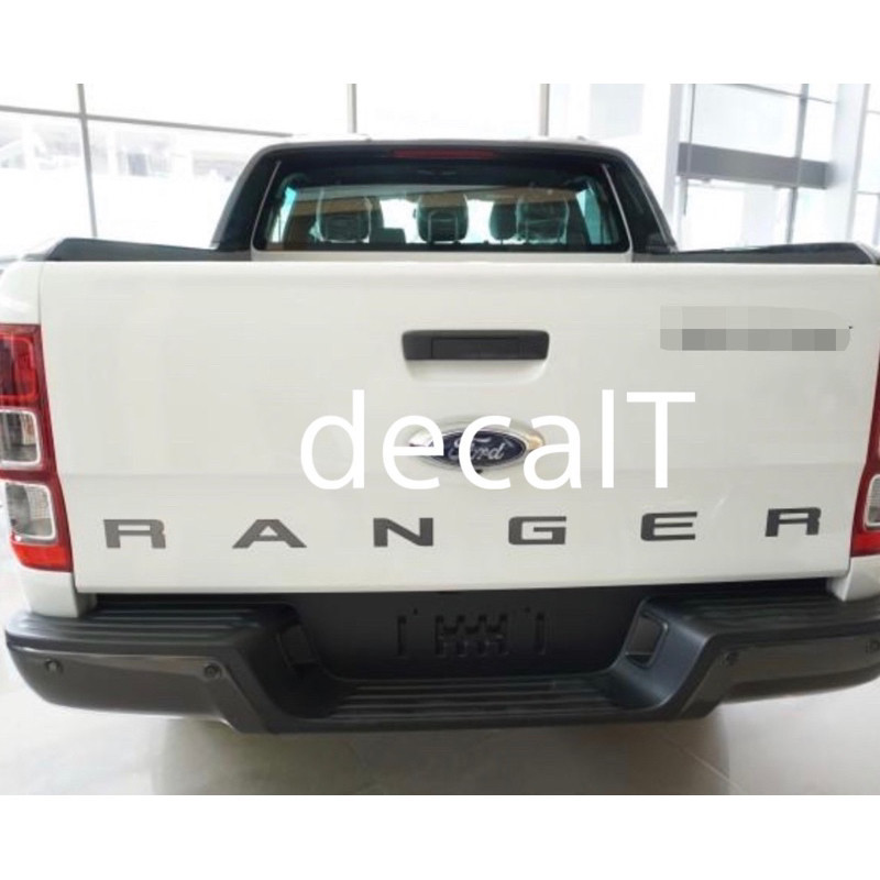 Ranger Lettering Sticker for the Rear of the Car. Ranger Sticker for ...