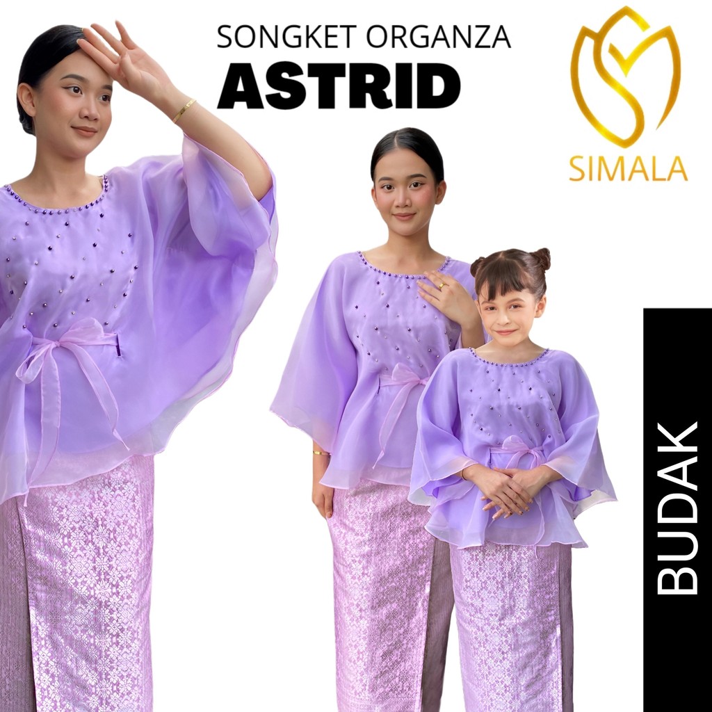(RAYA 2025) (BUDAK) ASTRID Kurung Songket Organza Exclusive sedondon di ...