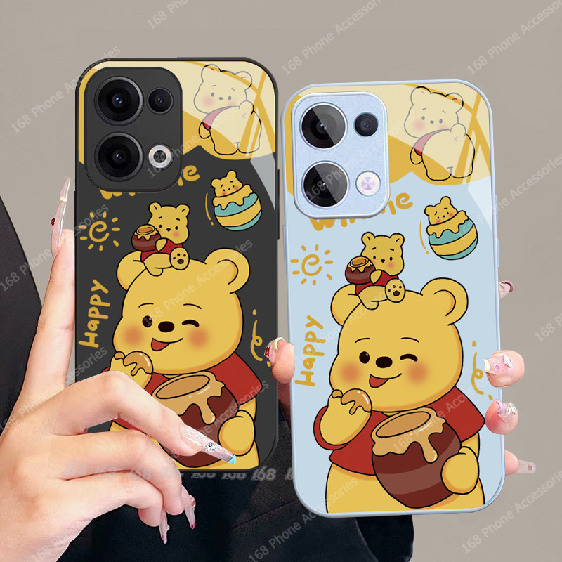 OPPO Reno 13 13F Casing OPPO Reno 13 Pro Casing Cartoon Winnie the Pooh ...