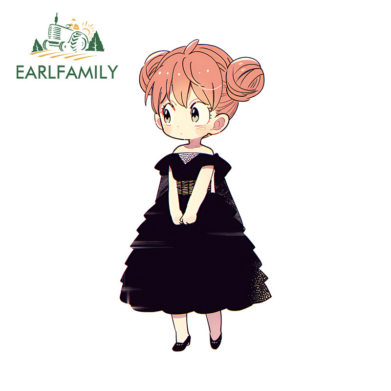 EARLFAMILY Anya Car Stickers Personality Water Bottle Motorcycle Bumper ...