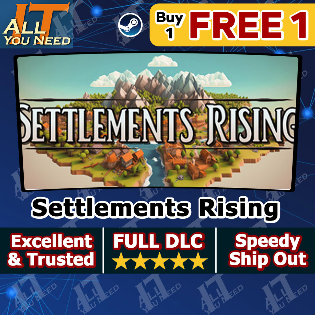 Settlements Rising With FULL DLC [PC Game] Steam Offline | Shopee Malaysia