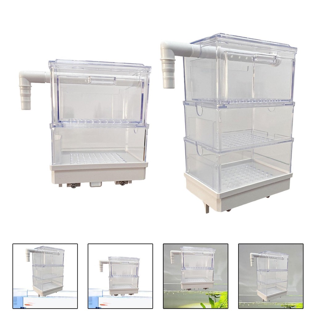 [uguuiya] Overflow Box for Aquariums Filtration System Multi Layer ...