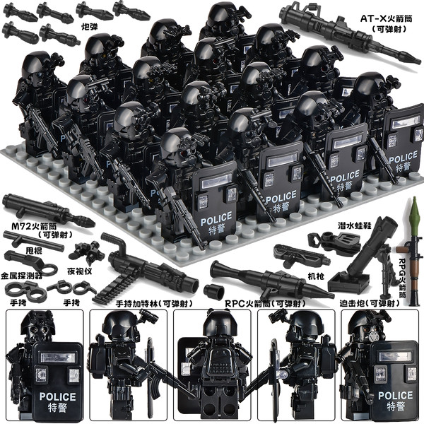 lego toy Military Building Blocks Special Forces Minifigures ...