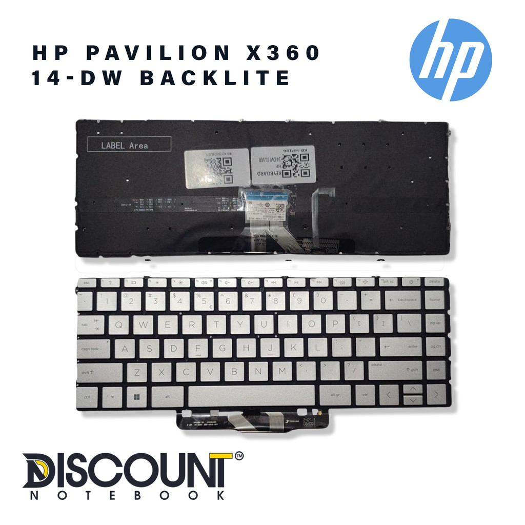 HP PAVILION X360 14-DW BACKLITE SILVER KEYBOARD | Shopee Malaysia