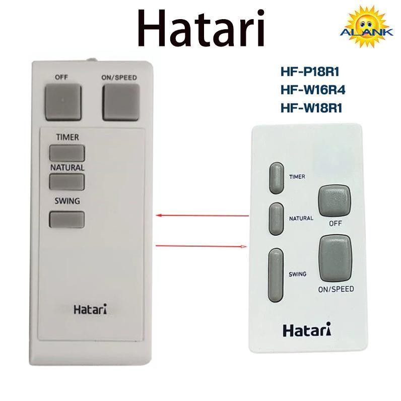 Standard 100% Remote Control Wall Mounted Hatari Fan | Shopee Malaysia