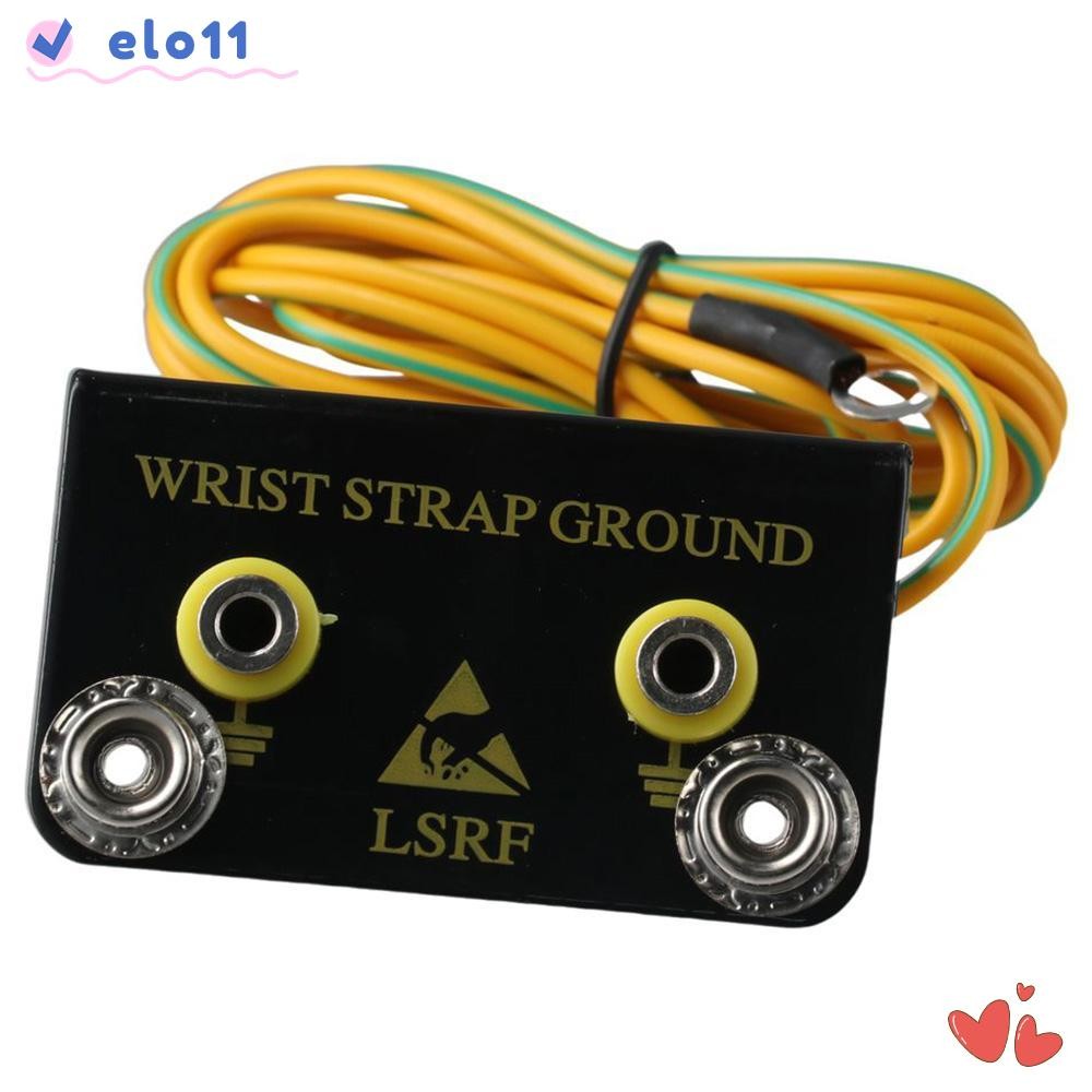 ELO Ground Cord Bench Mounted, L Shaped 1.8M Length Cord ESD Wrist ...