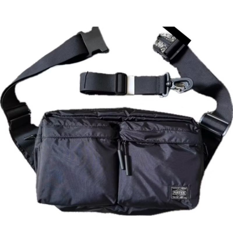 PORTER TOKYO JAPAN Sling Chest Waist Shoulder Porch Pouch Travel ...