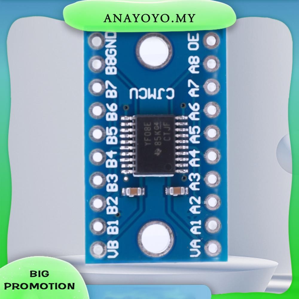 [anayoyo.my] TXS0108E Logic Level Shifter Bi-Directional Module 3.3V 5V ...