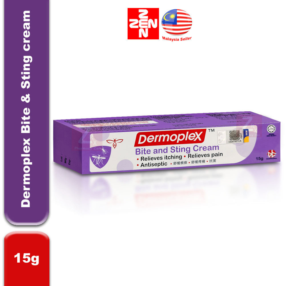 Dermoplex Bite & Sting cream 15g | Shopee Malaysia