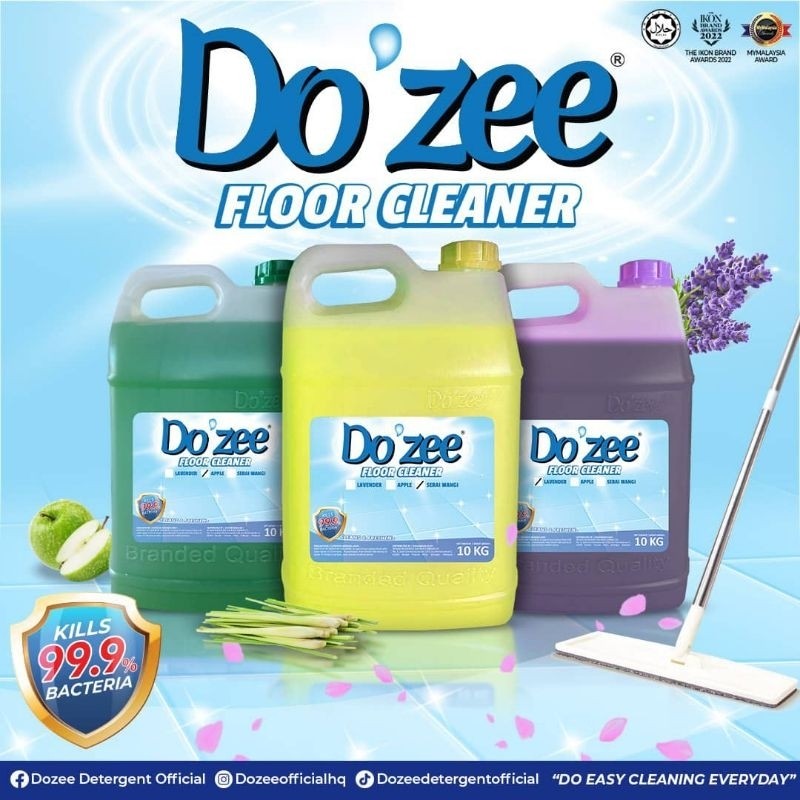 Sabun pencuci lantai DOZEE 10 KG. | Shopee Malaysia