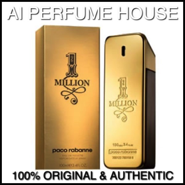 1 Million Paco Rabanne One Million Eau de Toilette [Original Perfume ...
