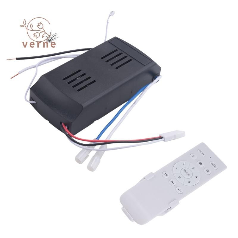 Universal Ceiling Fan Remote Control Kit Replacement, 6-Speed & Timing ...