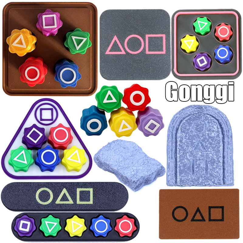 Hot Gonggi 3D Printed Toys Gonggi Konggi Korean JackStone Game Squid ...