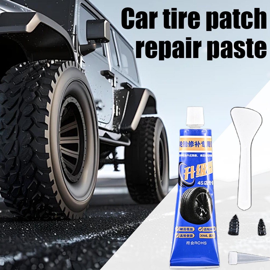Tire Patch Glue High Adhesive Tire Repair Paste Strong Bonding Vehicle ...