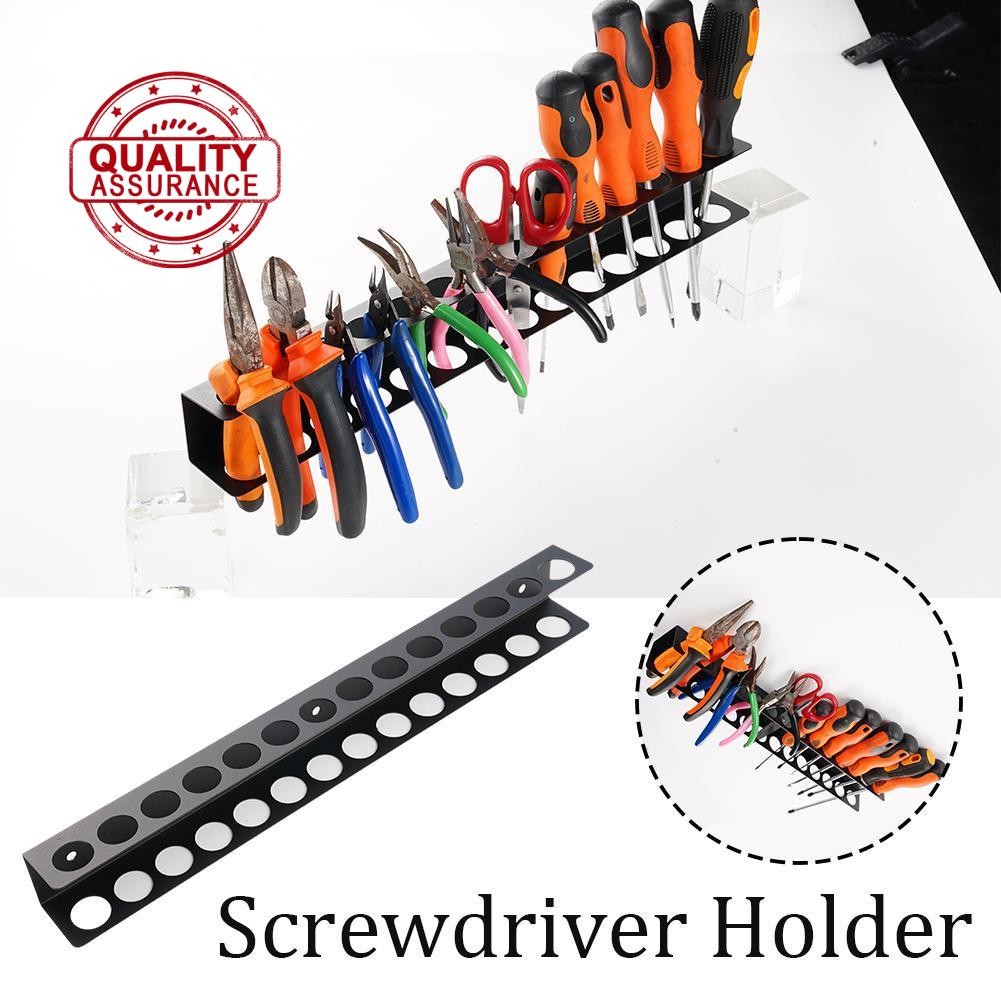 Wrought Iron Screwdriver Rack Tool Storage Rack Wall Hardware Rack Tool ...