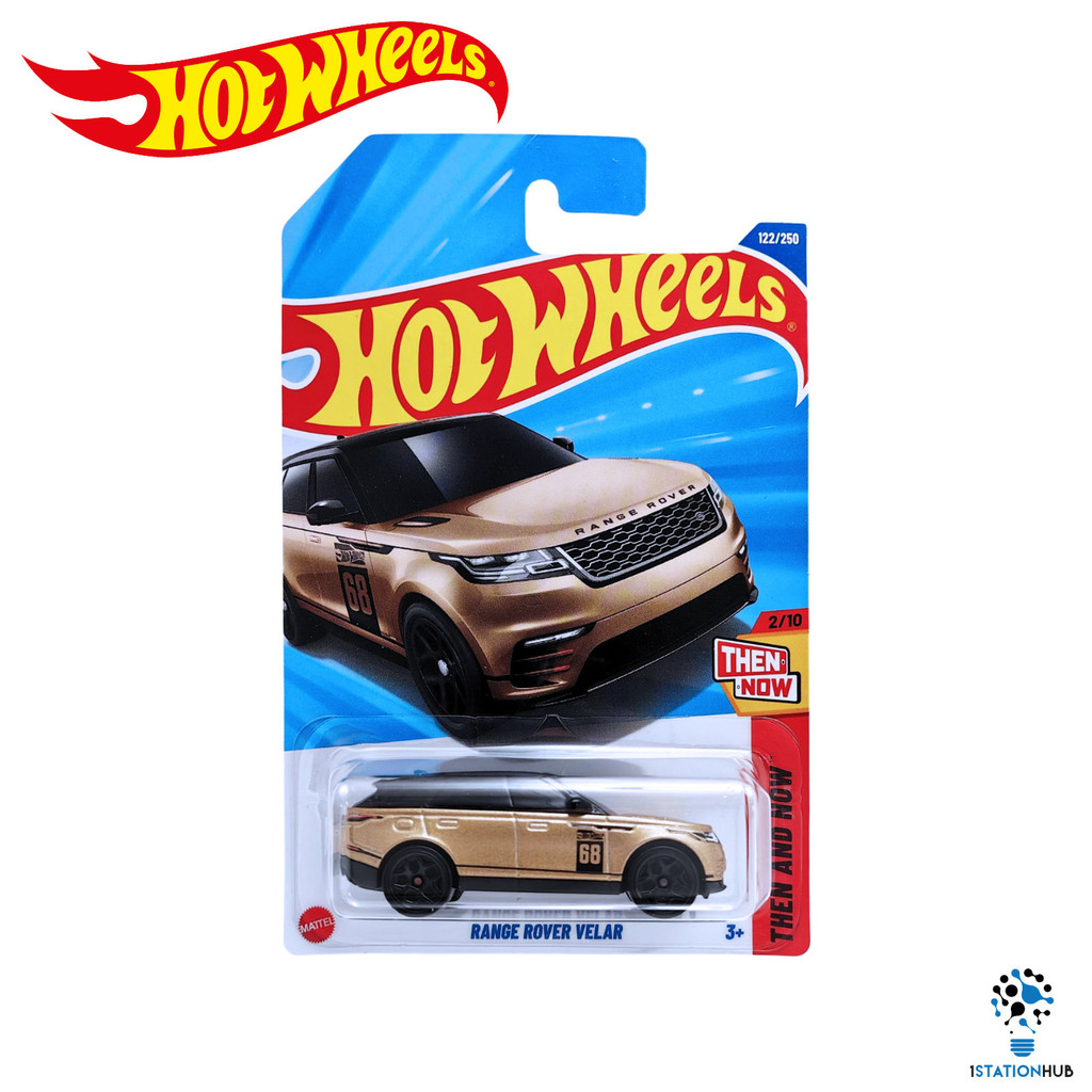 Hot Wheels THEN AND NOW Range Rover Velar Car | Hotwheels Mattel ...