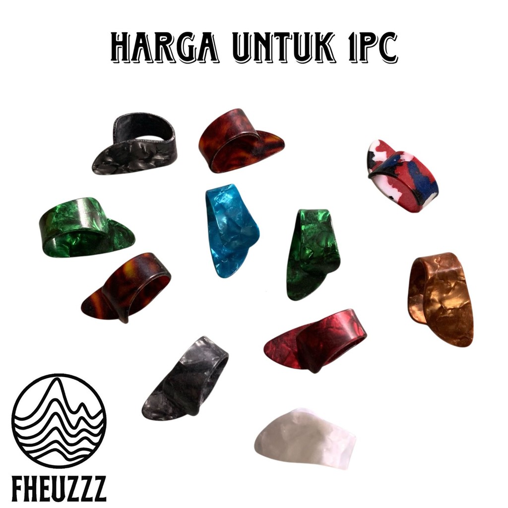 Thumb Pick Pik Klaber Thumb Pick Thumbpick | Shopee Malaysia