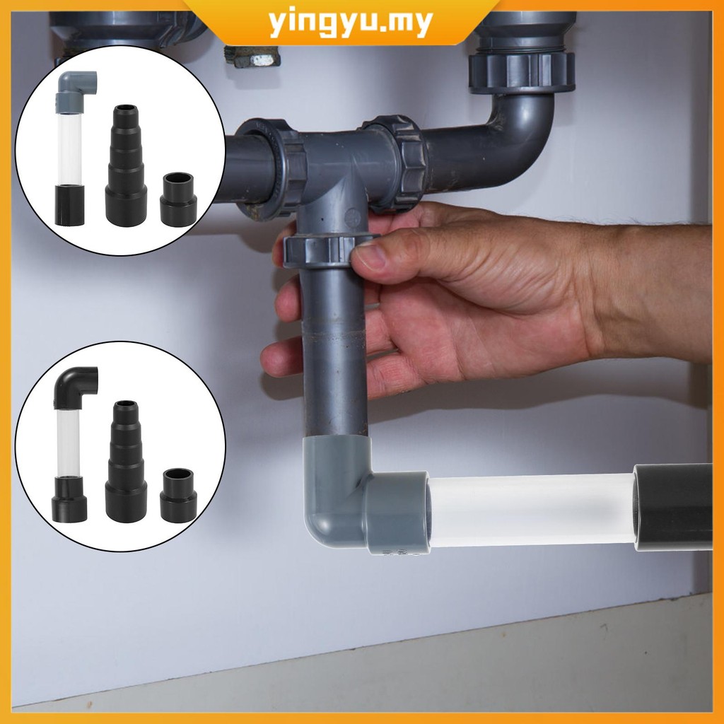 Vacuum Hose to PVC Pipe Adapter Universal AC Drain Lines Vacuum Hose ...
