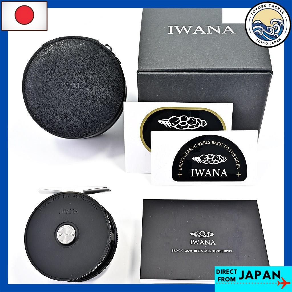 IWANA Reel MINAMI 2 3/4inch BLACK FLY A NEW [Preloved/Direct from JPN ...