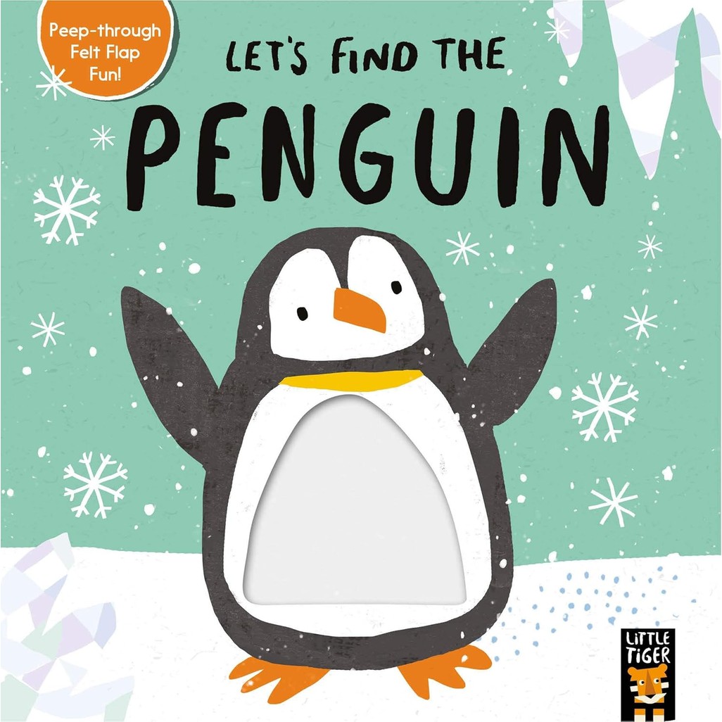 Let's Find the Penguin Peep Through Felt Flap Fun Book | Shopee Malaysia