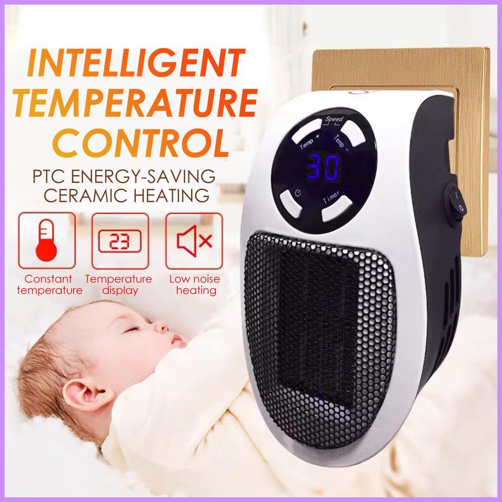 Room Heater Ceramic Heater Fan With LED Display Personal Heater With ...