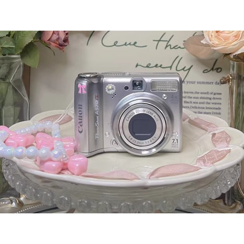 Canon ccd Second-Hand PowerShot a570is Portable Digital Camera | Shopee ...