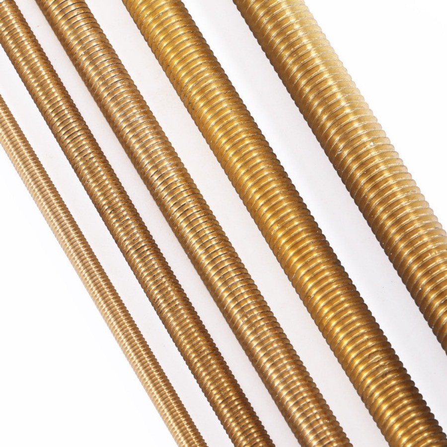 Brass Wire Rod/Tooth Strip Full Tooth Thread Screw Tooth Rod M2/M2.5 ...
