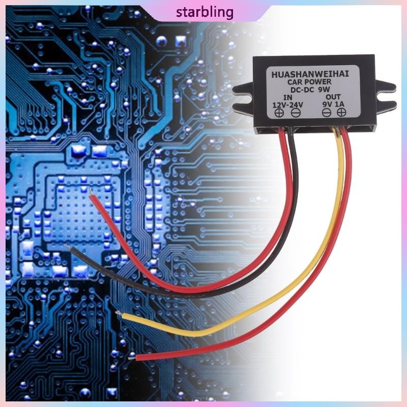 Star Onboard Power Converter DC24-12V to 5V 9V Car Power Conversion ...