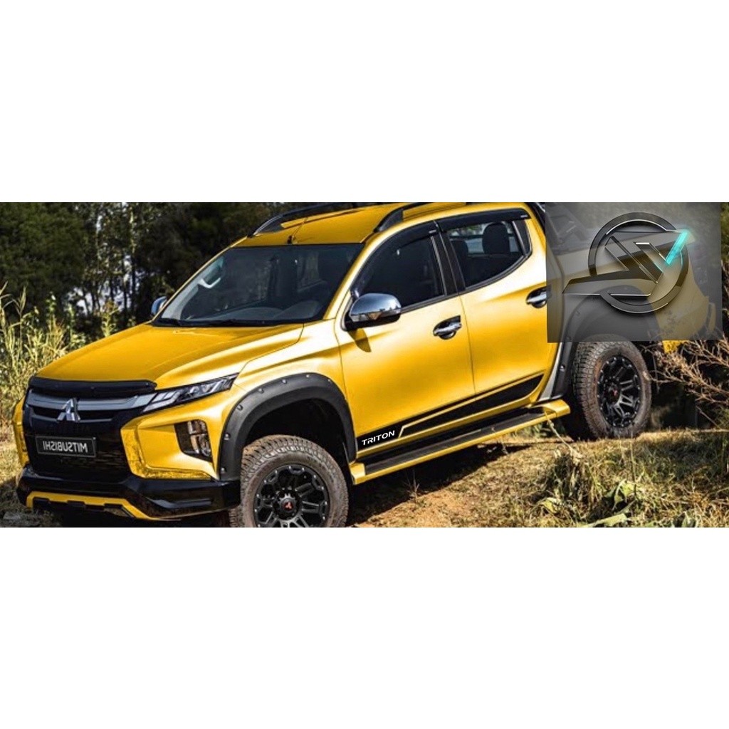 (Ready Stock) S783# Mitsubishi Triton Side Car Body Sticker | Shopee ...