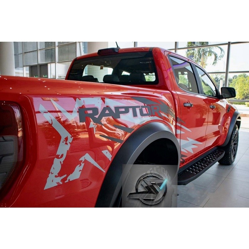 (Ready Stock )S07# Ford Ranger Raptor X Car Body Vinyl Decal Sticker ...